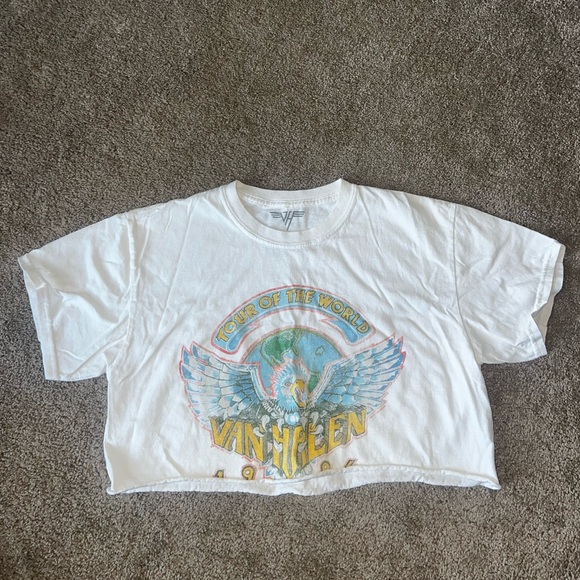 Urban Outfitters | Tops | Van Helen Band Tee | Poshmark